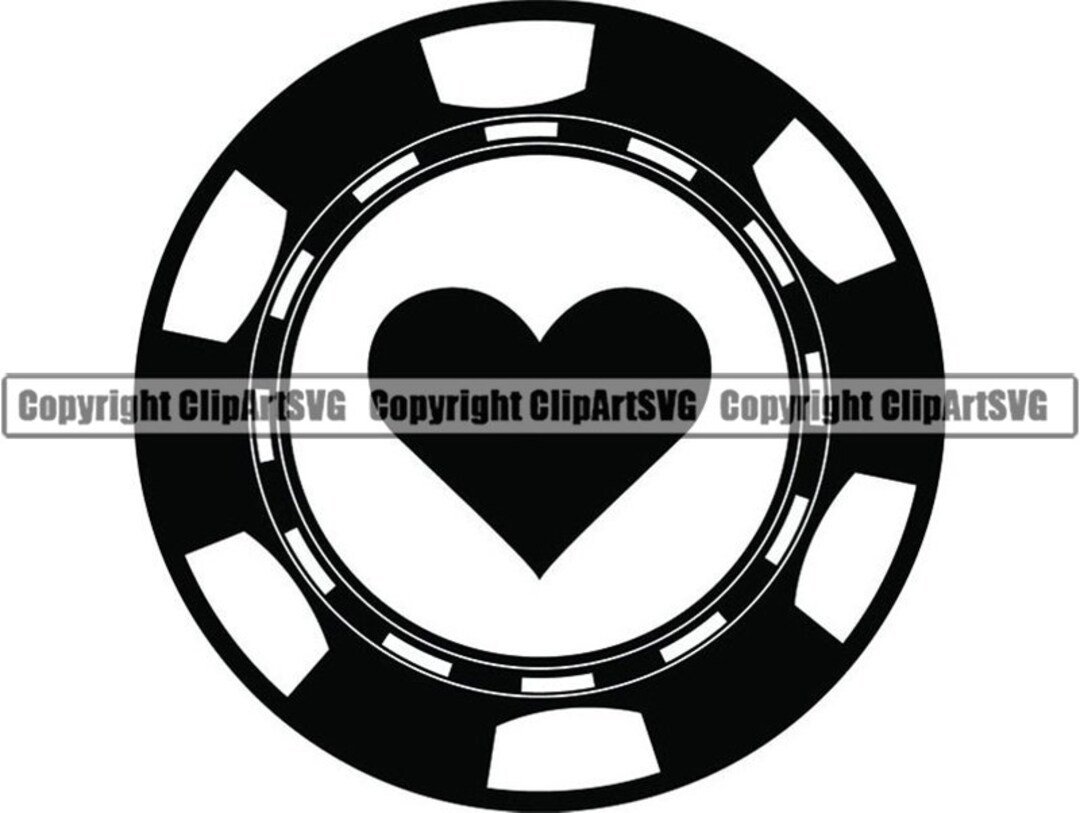 Poker Chip #1 Queen Clubs Playing Card Gambling Gamble Casino Betting ...