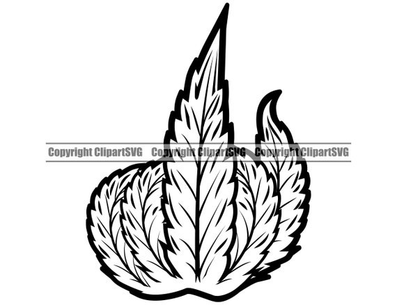 Marijuana Leaf Middle Finger Pot Joint Blunt Smoke Weed Vapor - Etsy