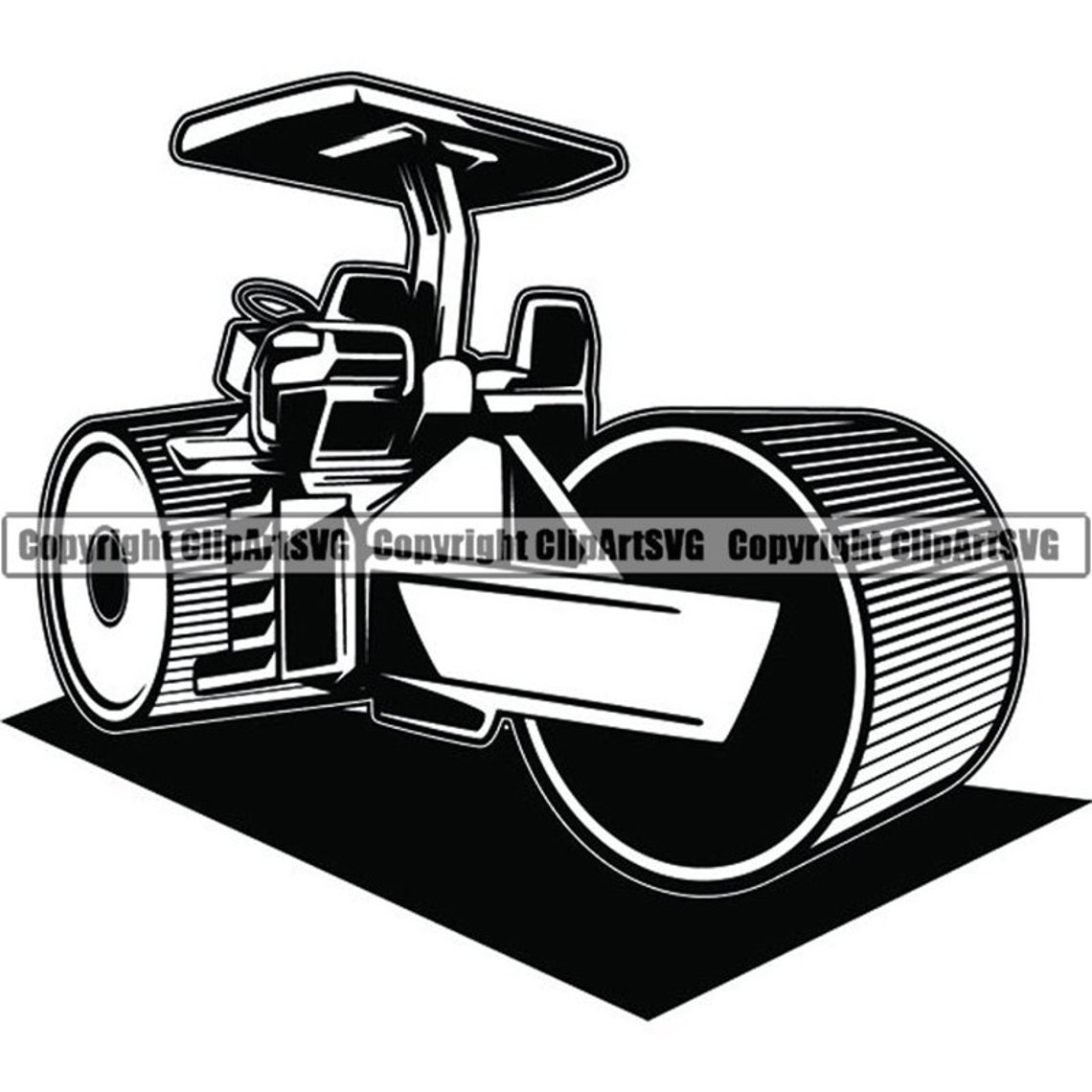 Construction Vehicle #11 Asphalt Steam Roller Compactor Equipment ...