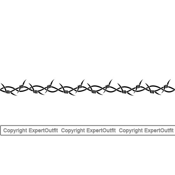 Barbed Wire Razor Fence Fencing Barb Bob Love Romance Romantic | Etsy