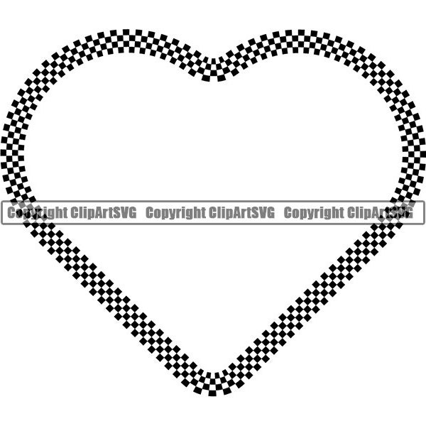 Checkered Flag Border Svg - Etsy