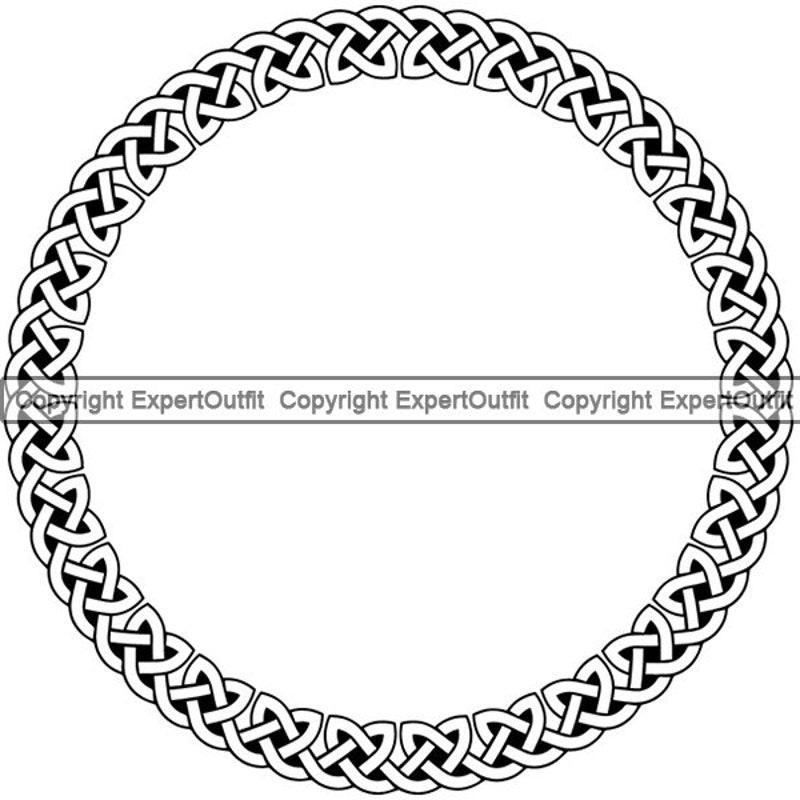 Celtic Knots Border - Etsy