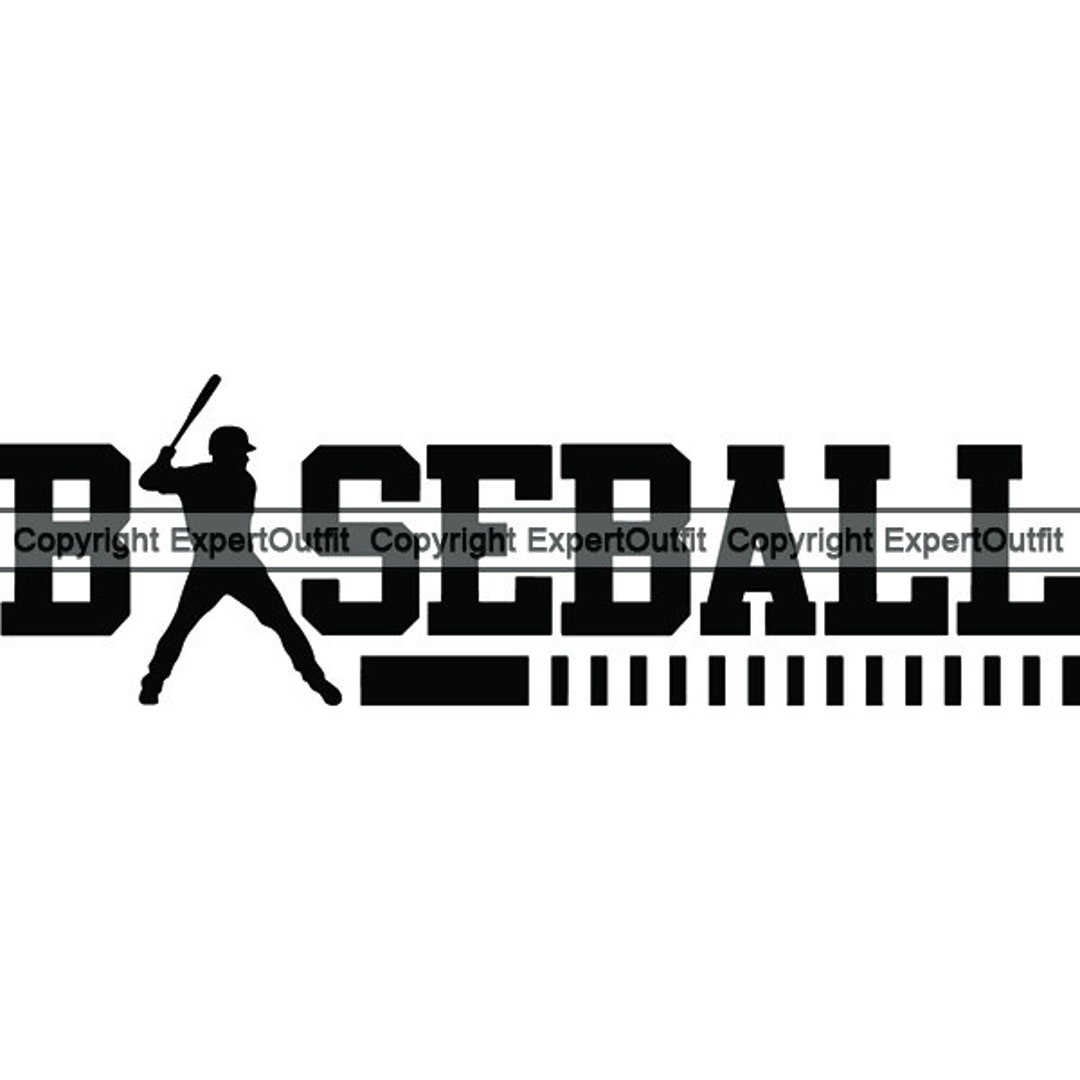 Sport Baseball Text Sign Design Signage Icon Logo Graphic Lettering ...