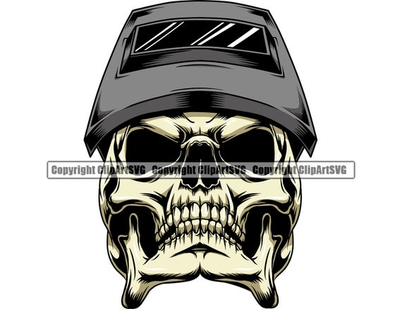 Welder Welding Skull Steel Metal Torch Safety Mask Mechanic | Etsy