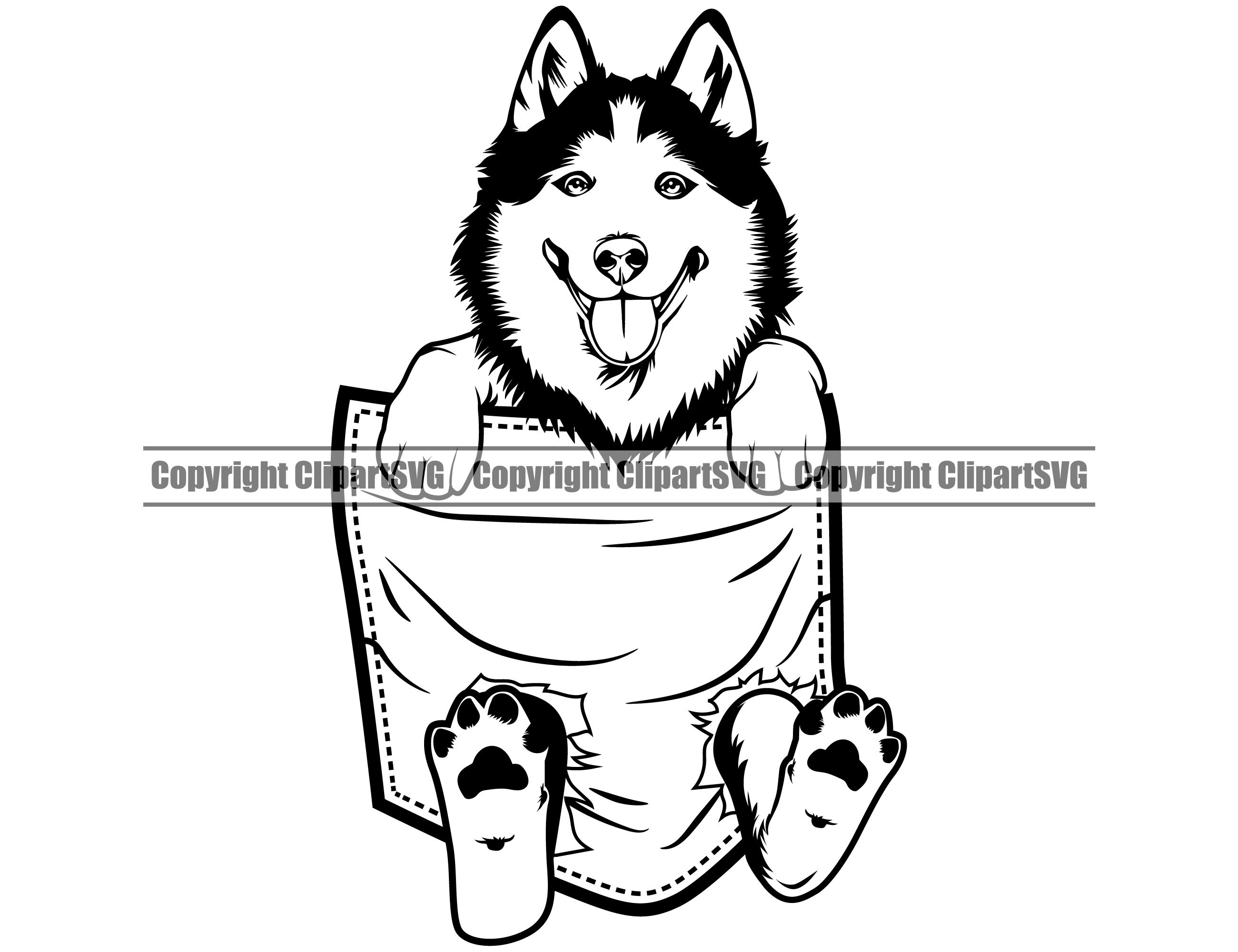 Dog Hanging Clipart