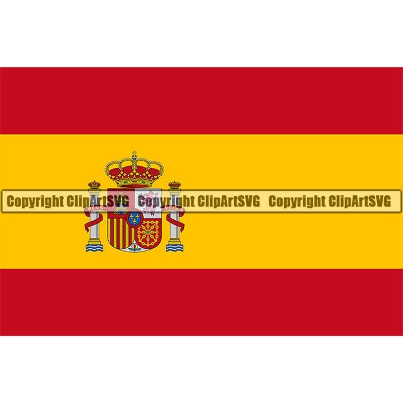 Spain Spanish Spaniard Europe Country World National Nation - Etsy