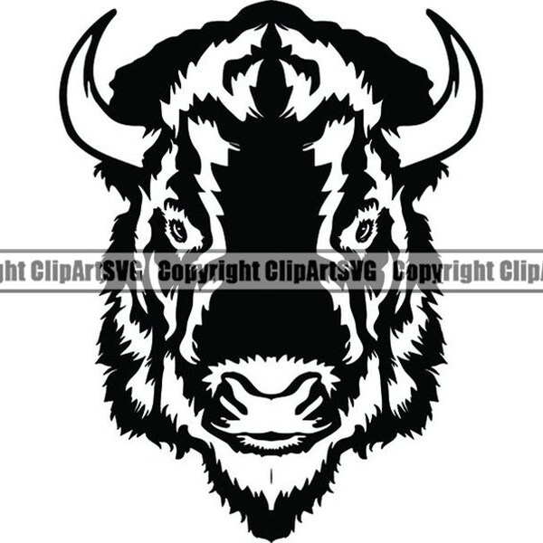 Bison File Svg - Etsy