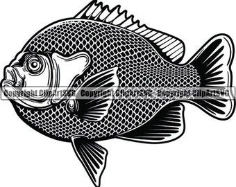 Panfish Svg - Etsy