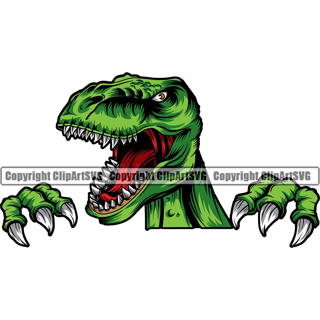 Tyrannosaurus Rex Dinosaur T-rex Jurassic Fear Reptile Animal Fossil ...
