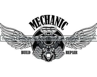 Engine Block Svg | Etsy