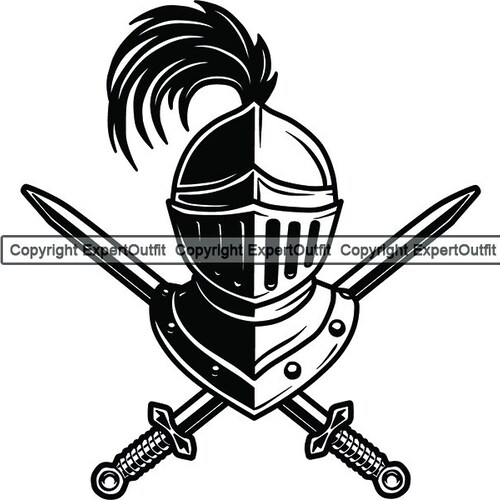 Knight SVG Dxf Png Clipart Vector Cricut Cut Cutting Cnc - Etsy
