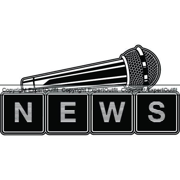 Microphone 3 News Channel Audio Sound Recording Record Mic - Etsy
