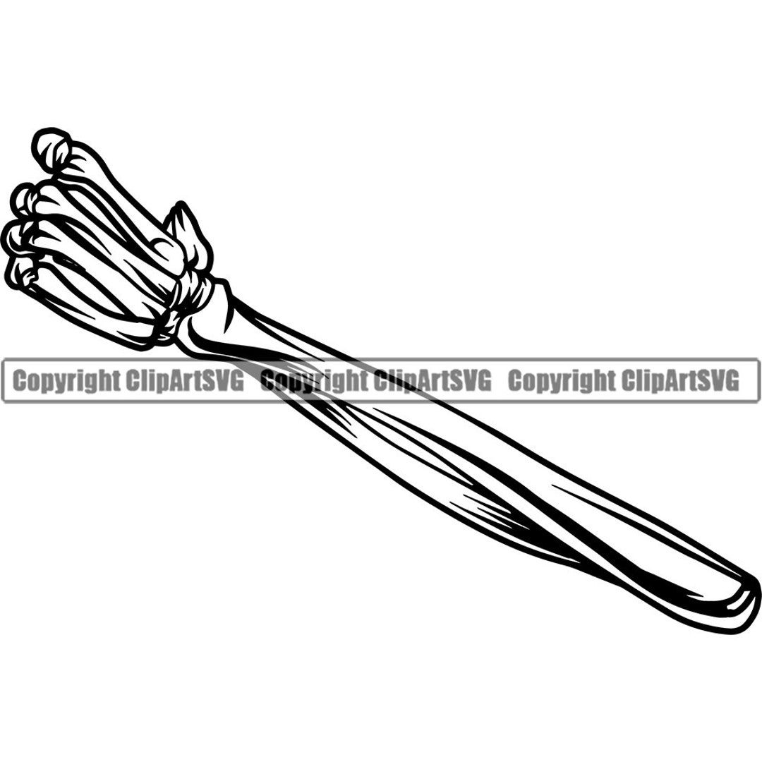 Printable Skeleton Arms