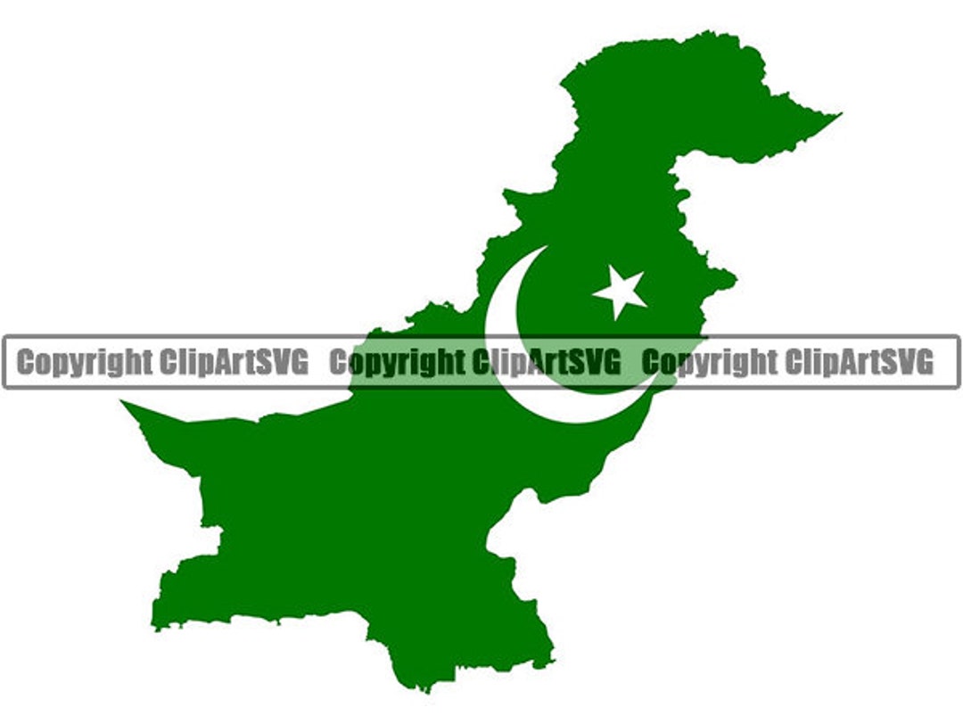 Pakistan Pakistani South Asia Asian Country World National Nation Flag ...