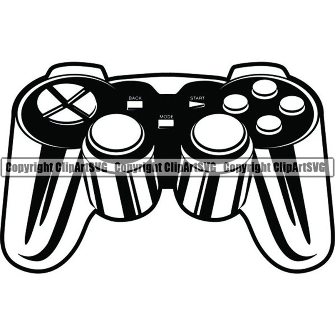 Video Game Controller 1 Play Joystick Console Gamepad | Etsy