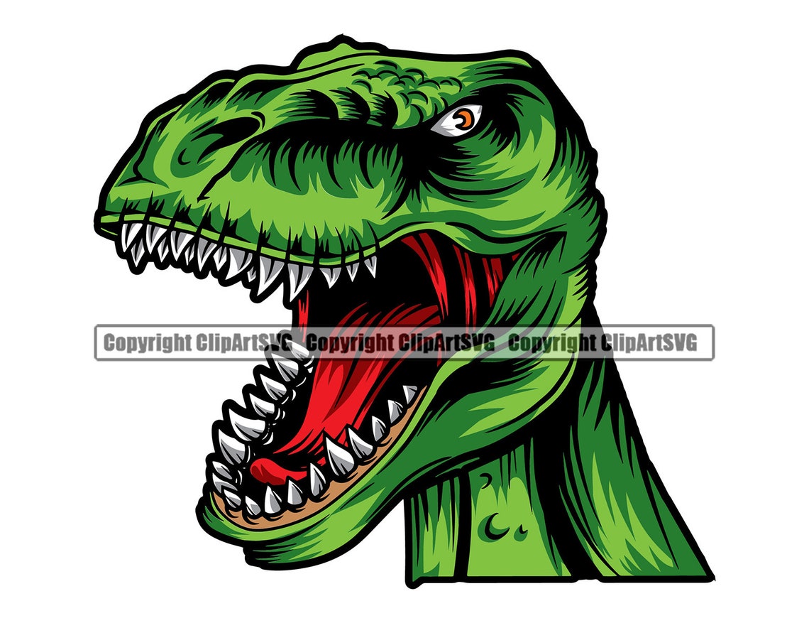 Tyrannosaurus Rex Dinosaur T-rex Jurassic Fear Reptile Animal - Etsy