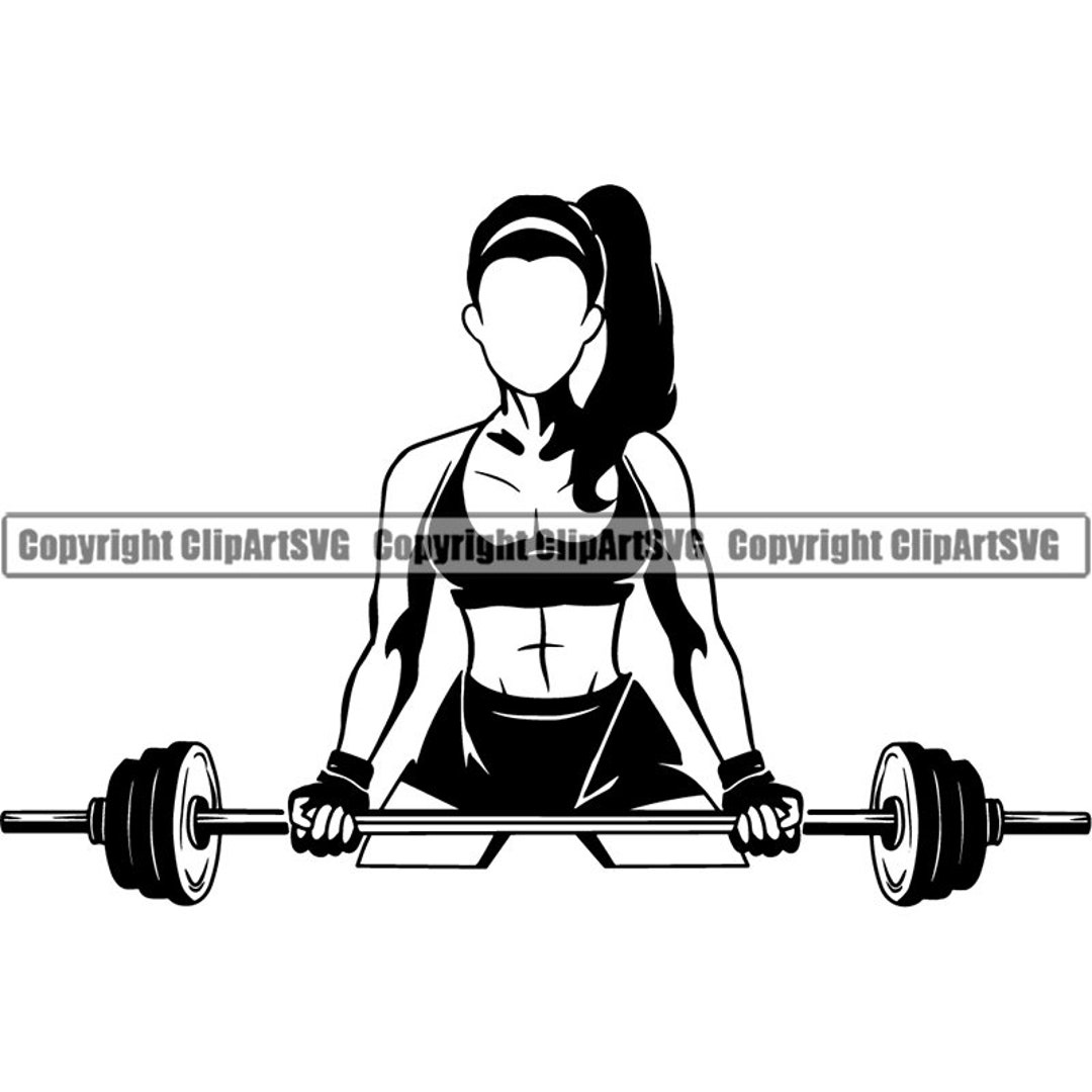 Bodybuilding Woman Female Muscle Flex Fitness Gym Workout Train Health ...