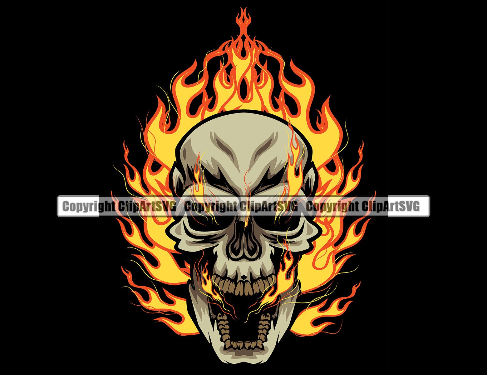 Skeleton Face Logo
