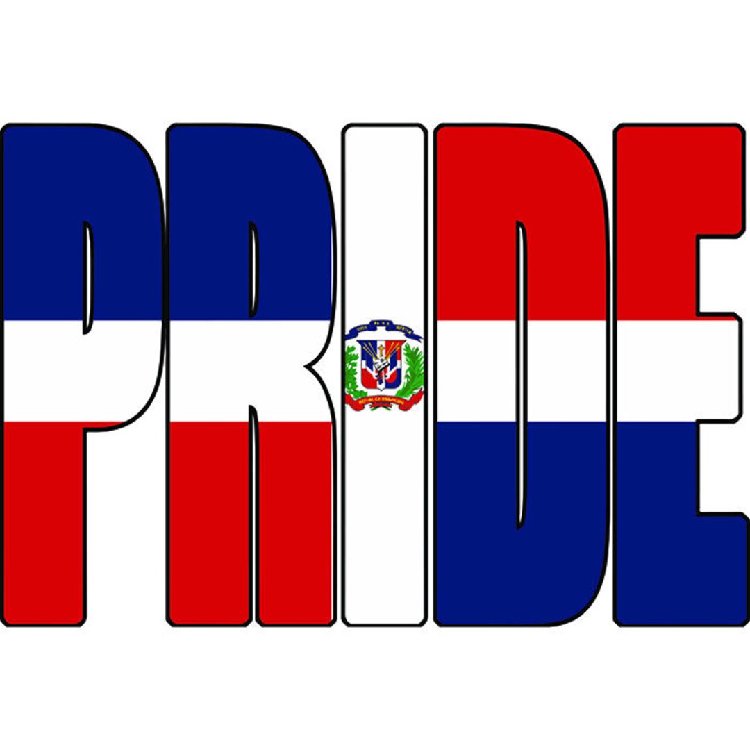 Dominican Republic Pride Flag Caribbean Island Country World National ...