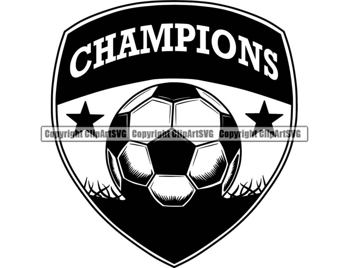 Soccer Logo Ball Player Kick Net Goal Futball Field Ball Team Sport ...