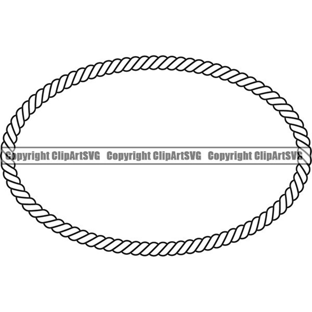 Oval Rope Border Tattoo Rope Oval Frame Images – Browse 10,484 Stock