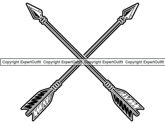 Native American Arrows Clip Art