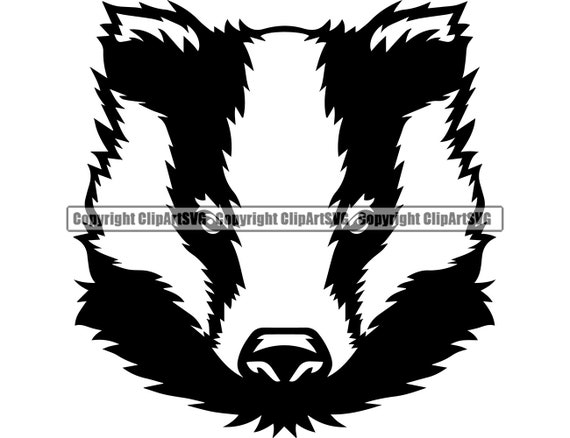 Drawing & Drafting Badger School Mascot Sports Team Cute Mammal Ferret ...