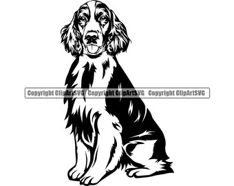 English Setter Logo - Etsy