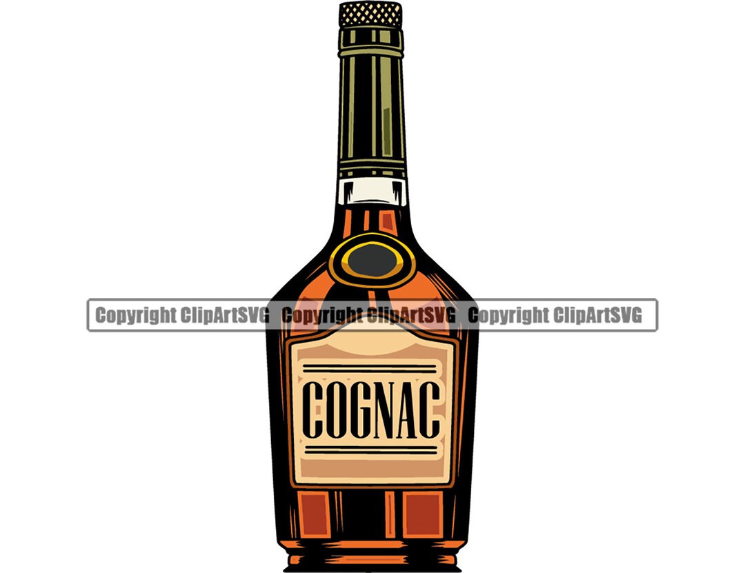 Alcohol Bottle Cognac Brandy Liquor Drink Bar Pub Tavern Party Spirits ...