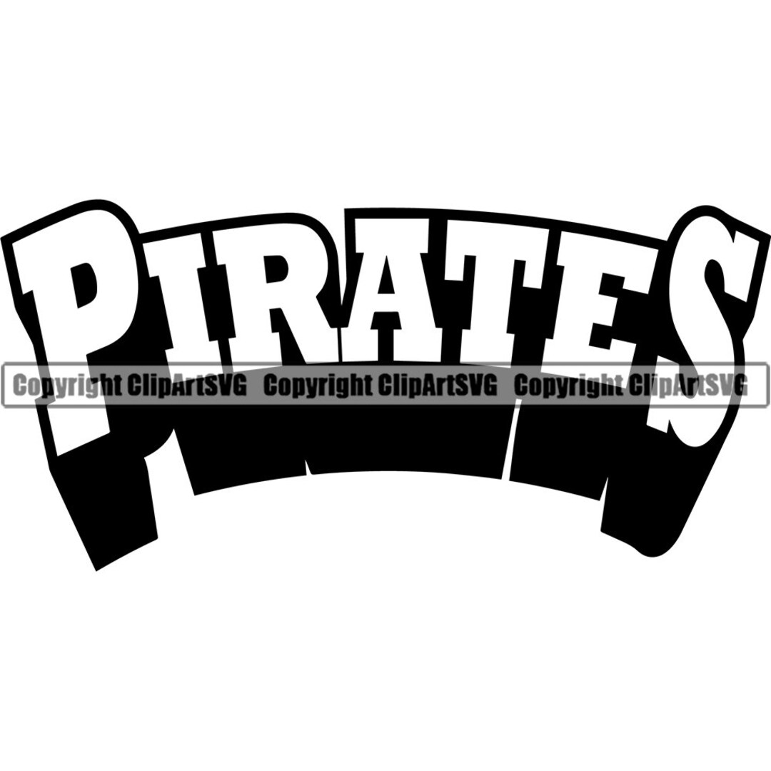 Pirate Mascot School Team Sport Esport Game Emblem Sign Club Badge Icon ...