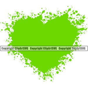 Drip Slime Heart Svg - Etsy