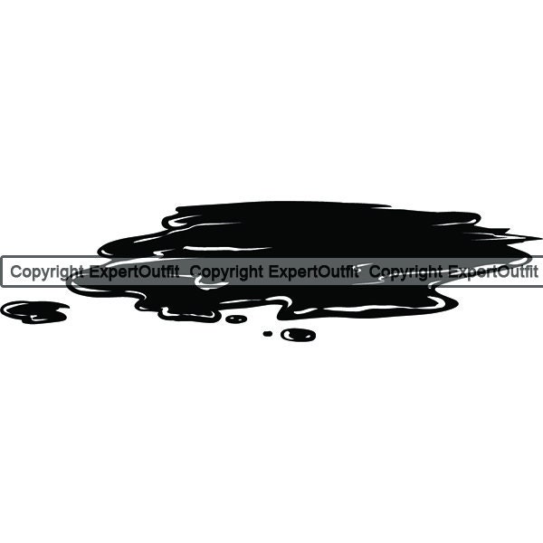 Water Puddle Wet Splash Spill Beverage Liquid Beverage Paint Blood Drip ...