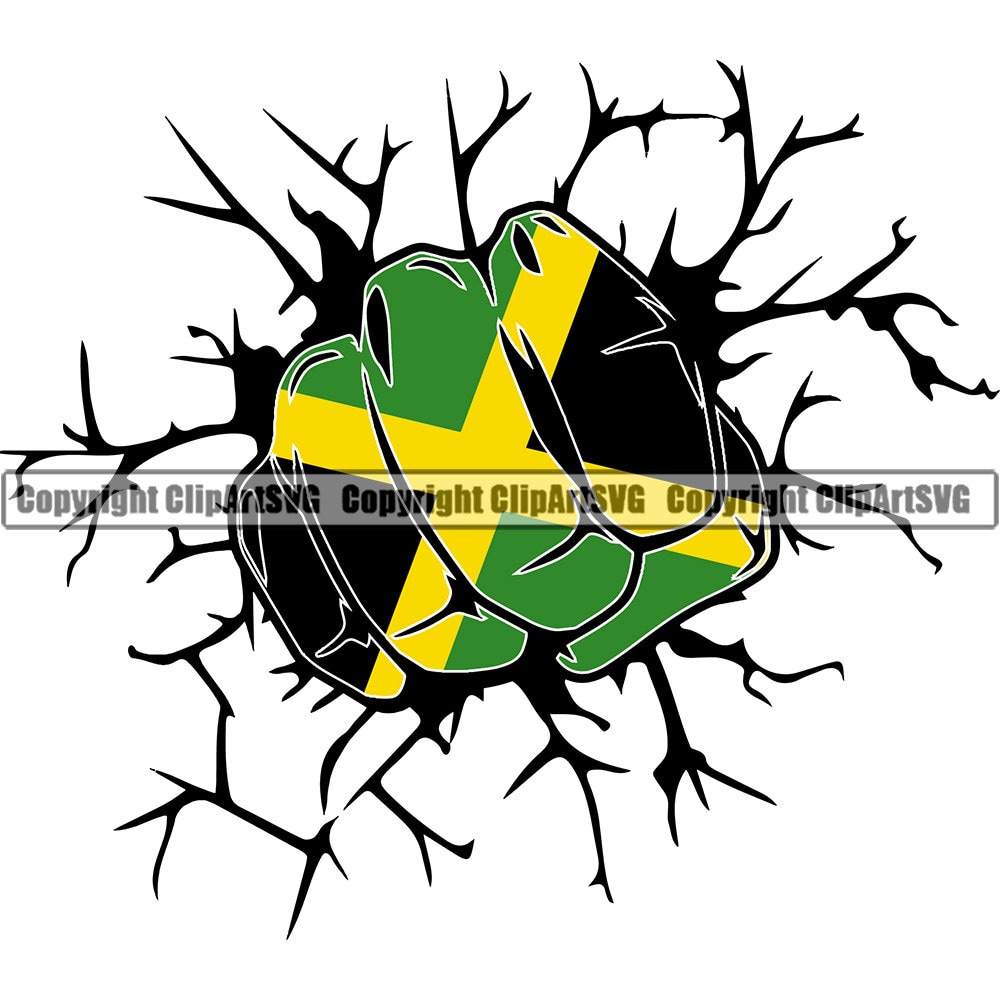 Jamaica Jamaican Cute Little Boy Flag Country World Nation Map Sign ...