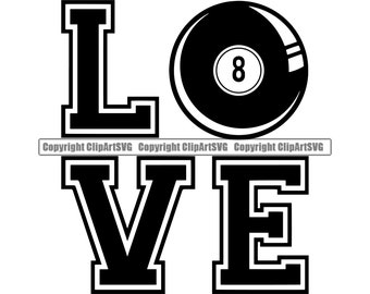 Nine Ball Svg Vector - Etsy