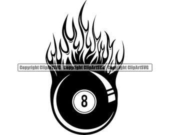 Nine Ball Pool Svg - Etsy