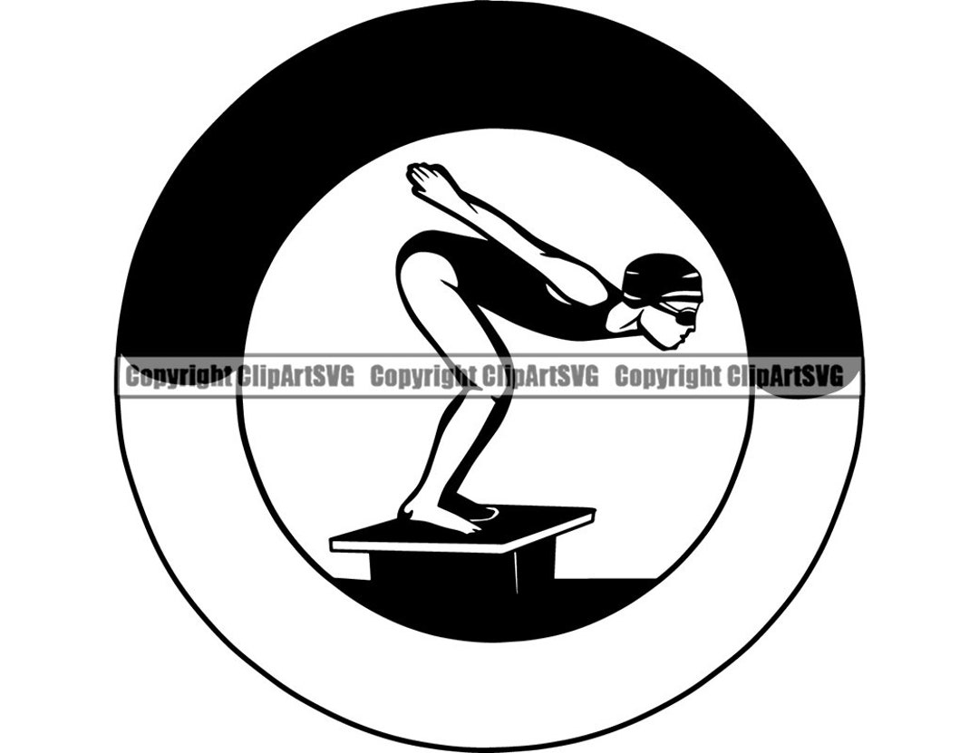 Swimming Diving Dive Diver Athlete Swimmer Swim Ocean Pool Sport School ...
