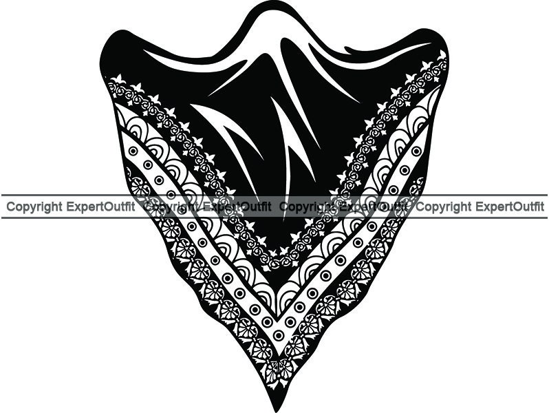 Bandana Mask Vector