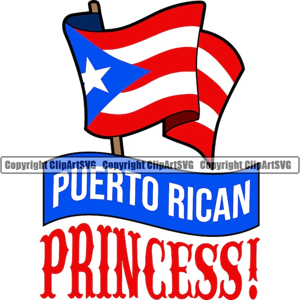 Puerto Rican Princess Svg - Etsy