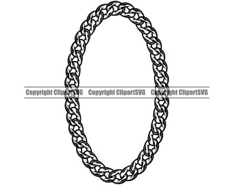 Rapper Diamond Chain Clipart - Etsy
