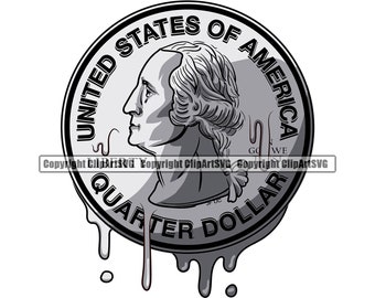 Money Sign Drip Svg - Etsy