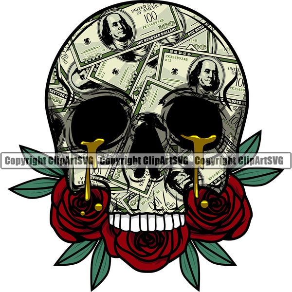 Skull Money Clip - Etsy