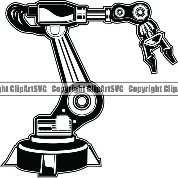 Robot Svg - Etsy