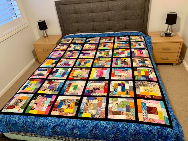 Scrap It up - Quilt Pattern 70" X 80" - Etsy