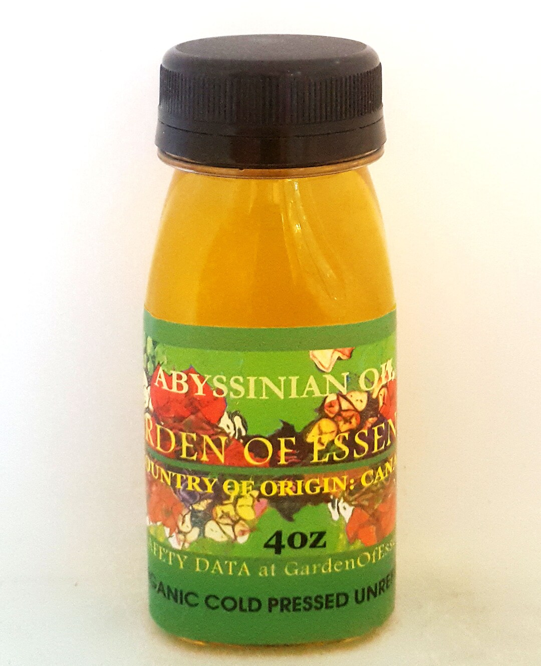 Organic Abyssinian Oil Cold Pressed UNREFINED Silicone Free Hair ...