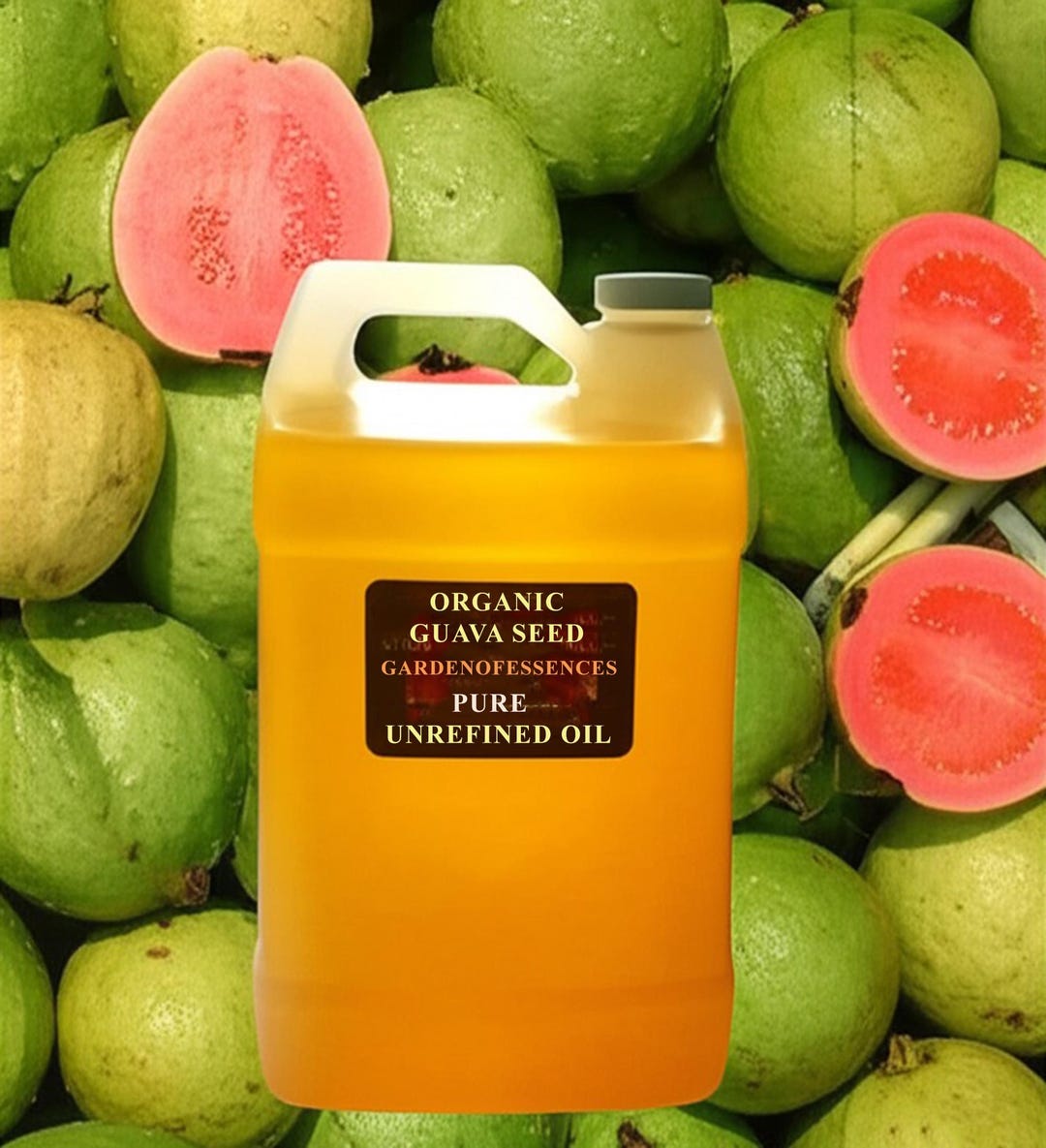 Organic Guava Seed Oil UNREFINED Cold Pressed for Face Lines, Anti ...