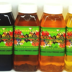 ORGANIC Red Raspberry Oil UNREFINED Cold Pressed for Dark Patches ...