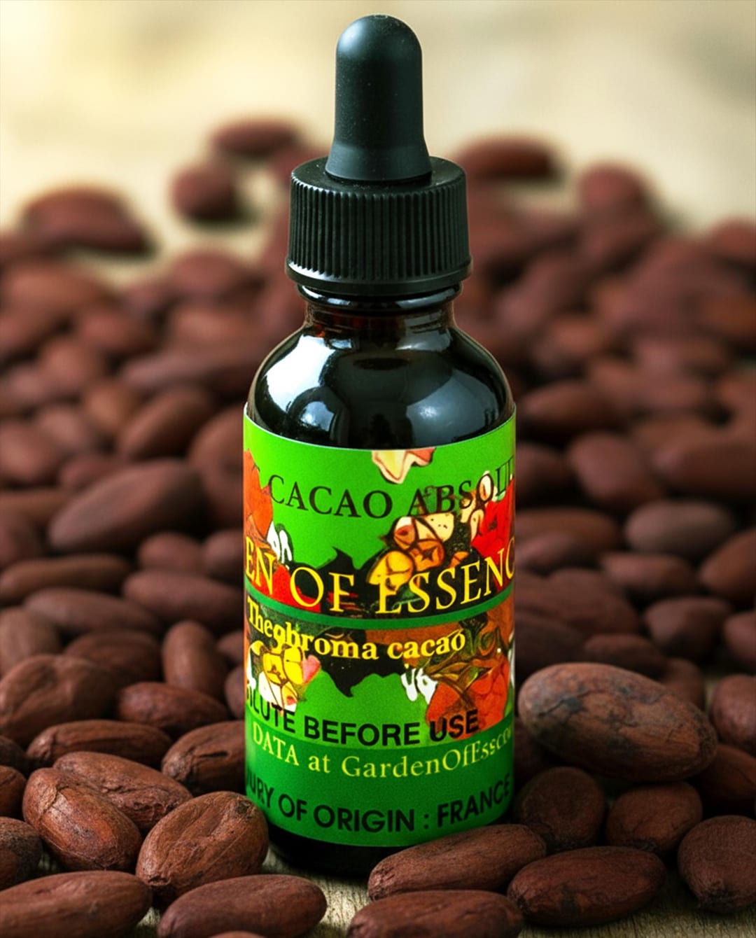 ORGANIC Cacao Cocoa Absolute Essential Oil No Hexane, French Chocolate ...