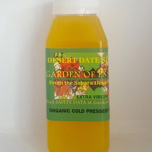 Desert Date Seed Oil Organic COLD PRESSED Unrefined Desert Date Serum ...