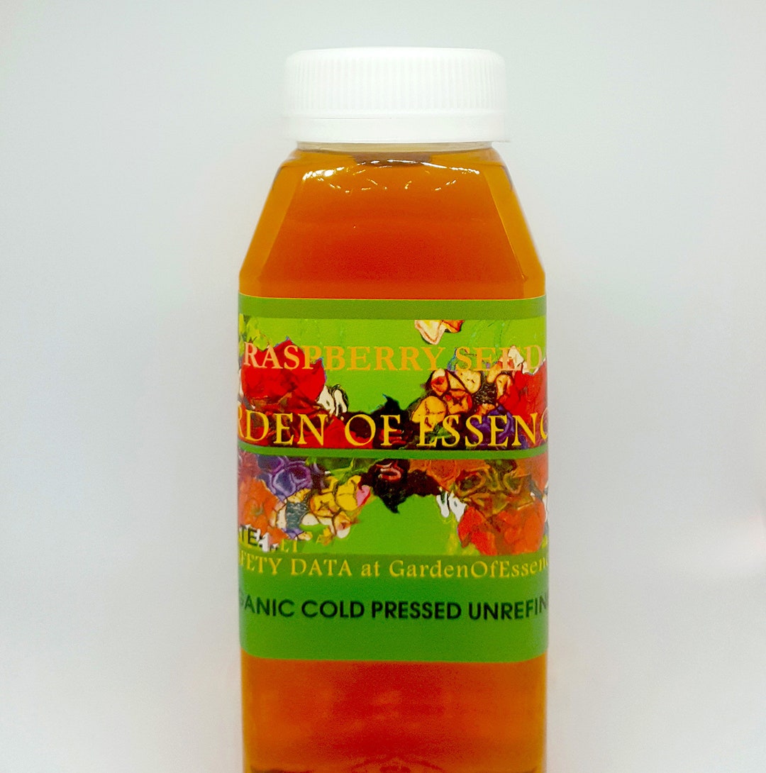 ORGANIC Red Raspberry Oil UNREFINED Cold Pressed for Dark Patches ...