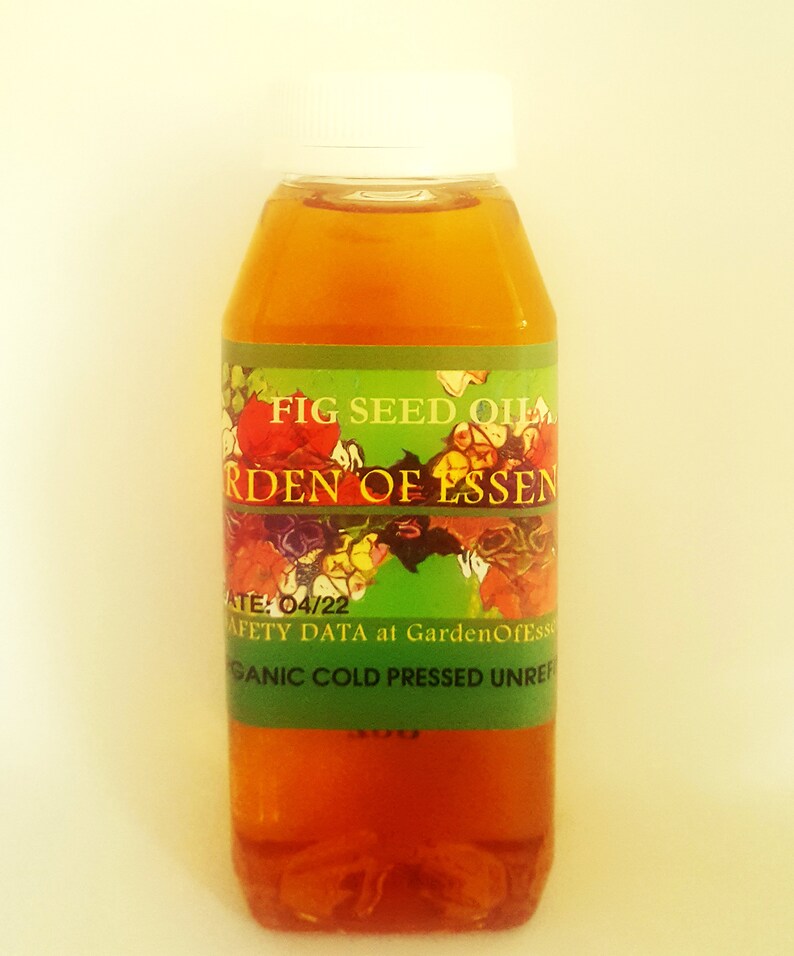 Organic FIG SEED OIL Unrefined Cold Pressed Anti-aging Face - Etsy